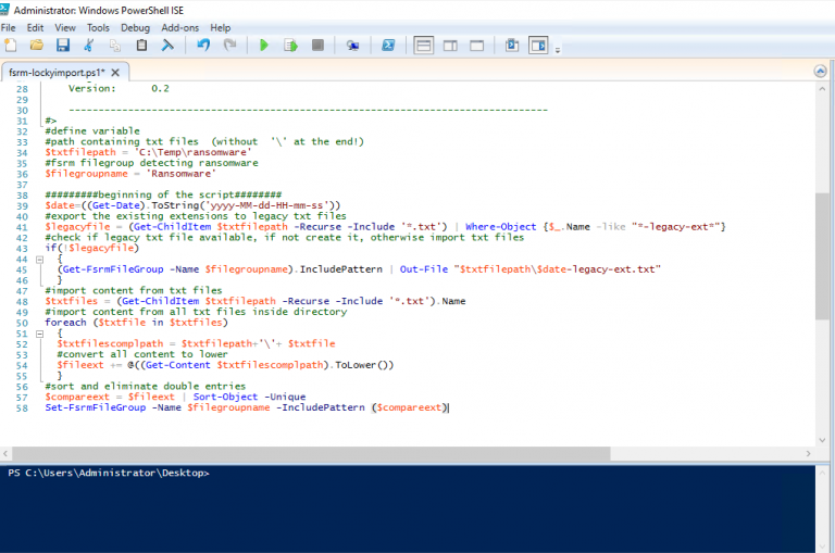 Windows Fileserver Ressource Manager (FSRM) update Ransomware List from ...