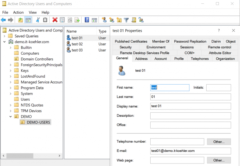 Bulk change SIP address for special active directory users - IT koehler blog