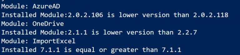 Check Latest Powershell Module Version With Powershell It Koehler Blog
