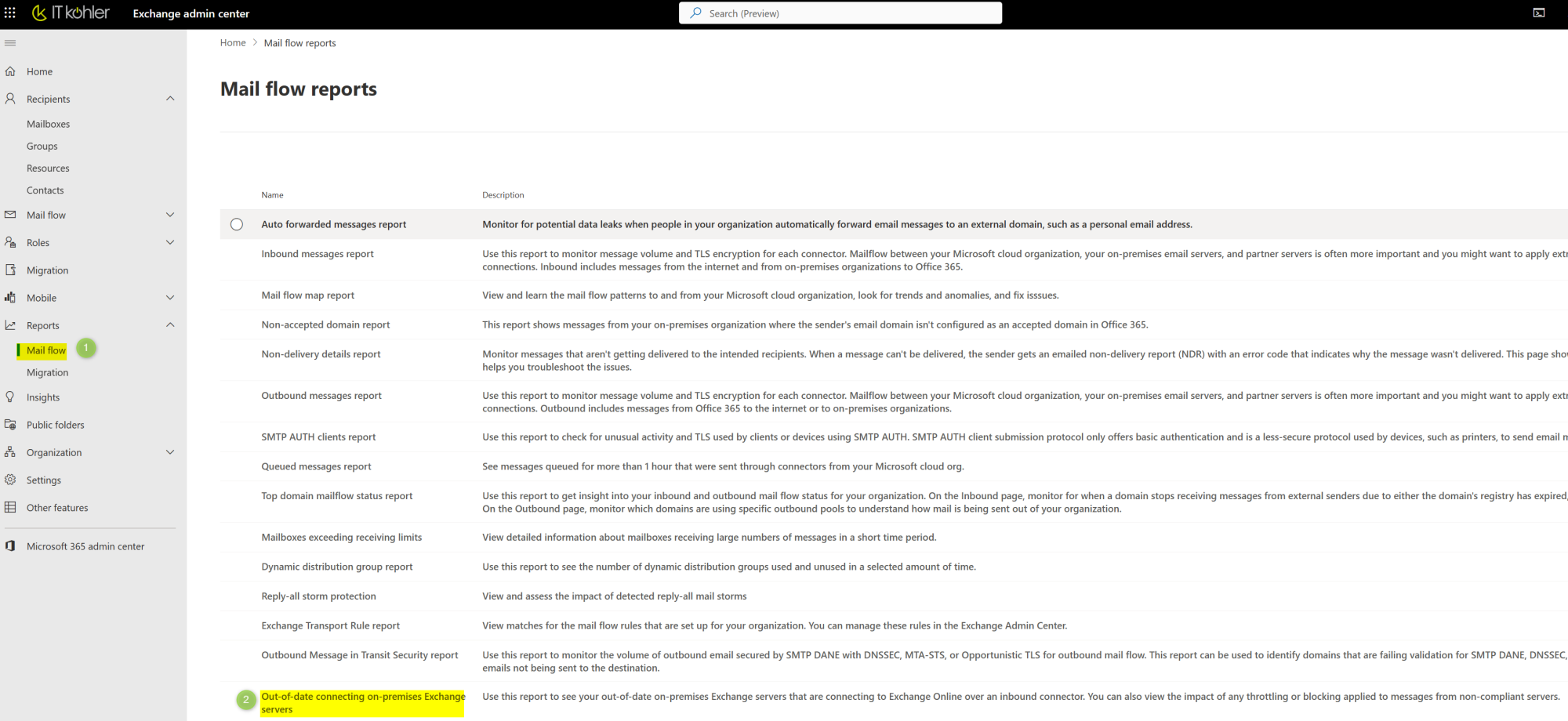 Exchange Online Enforcement Pause - IT koehler blog